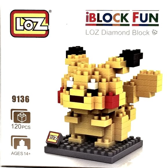 Mini Brock | Toys | Diamond Block Iblock Fun Series Pikachu 936 | Poshmark